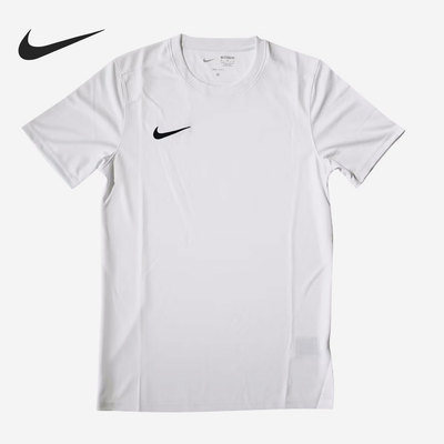 Nike/耐克正品足球运动男子训练休闲圆领短袖T恤BV6709-100