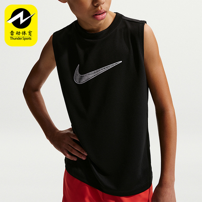 Nike/耐克正品MultiDri-FIT无袖上衣新款经典无袖T恤IF2758-010