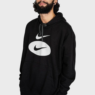 Nike/耐克正品2025男士日常连帽套头耐穿运动卫衣DM5458-010