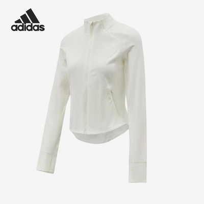 Adidas/阿迪达斯官方正品立领拉链长袖夹克新款女夹克外套KH2677