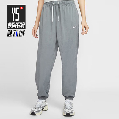 Nike/耐克正品OVERSIZE女士梭织运动经典束脚宽松长裤IH0827-091