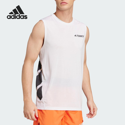 Adidas/阿迪达斯正品XPR TANK男士户外运动越野跑背心JN8146