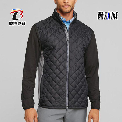 Puma/彪马正品GolfFrostQuiltedJacket新款夹克外套621522-01