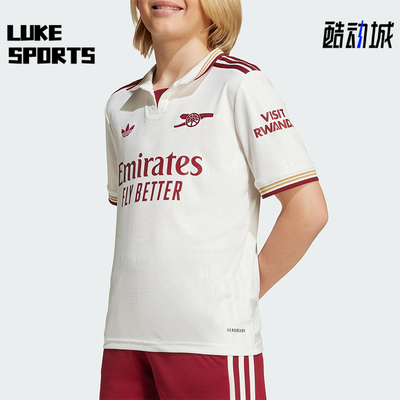 Adidas/阿迪达斯正品夏季大童运动足球训练透气短袖POLO衫JI9546