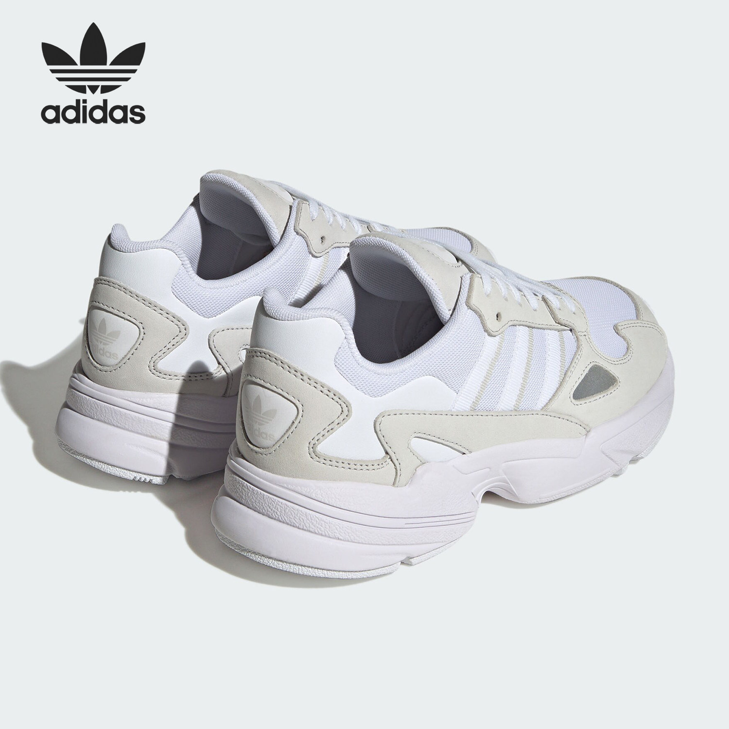 Adidas/阿迪达斯官方正品三叶草女士经典运动复古老爹鞋IG5732
