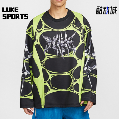 Nike/耐克正品Project F.R.O.G男士印花圆领宽松球衣IF1295-010