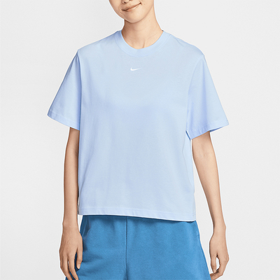 耐克女士透气运动休闲宽松短袖