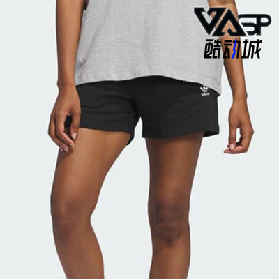 Adidas/阿迪达斯正品三叶草女士宽松时尚舒适休闲短裤IY7343