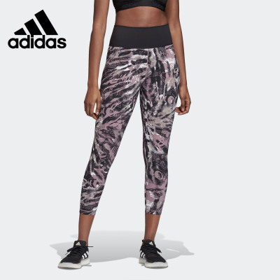 Adidas/阿迪达斯正品夏季新款运动健身女子七分紧身裤 GK5074