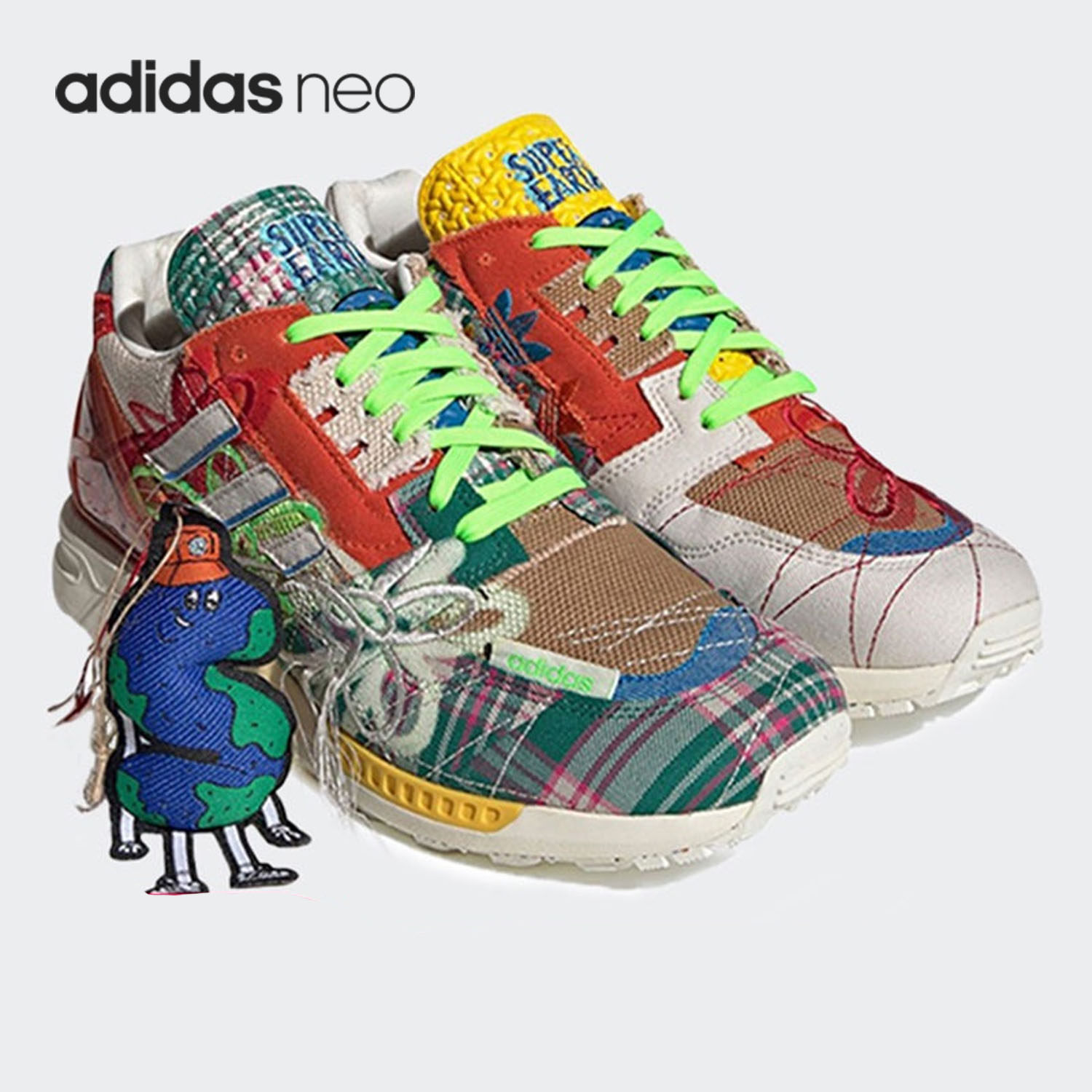 Adidas/阿迪达斯正品ZX 8000 SUPEREARTH SW男女运动休闲鞋GZ3088