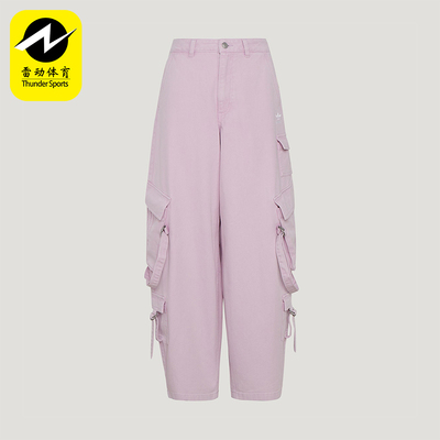 Adidas/阿迪达斯正品新款女士经典宽松经典时尚牛仔长裤KU9536
