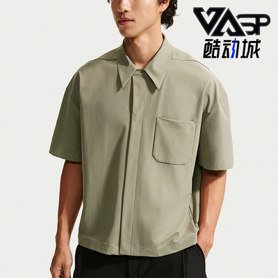 Nike/耐克正品夏季男士防晒透气运动经典短袖T恤衬衫IF2735-320