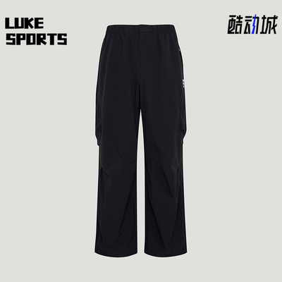 Adidas/阿迪达斯正品轻运动系列新款男黑色经典运动休闲裤KY5660