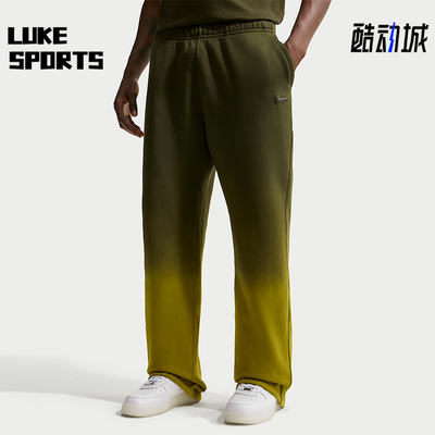 Nike/耐克正品男士时尚直筒加绒中腰松紧运动长裤HJ6336-390