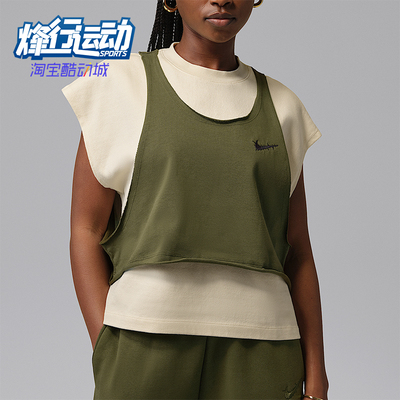 Nike/耐克正品Jordan女士时尚休闲圆领套头短袖T恤IM6357-133