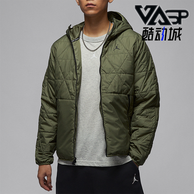 耐克男士复古户外连帽保暖外套