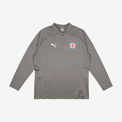 Puma彪马正品Melbourne City立领套头插肩长袖训练足球657986-13