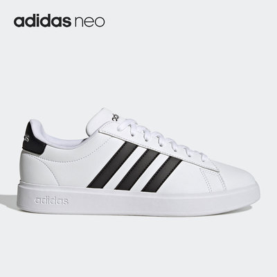 Adidas/阿迪达斯官方正品Neo男子运动低帮透气舒适休闲板鞋GW9195