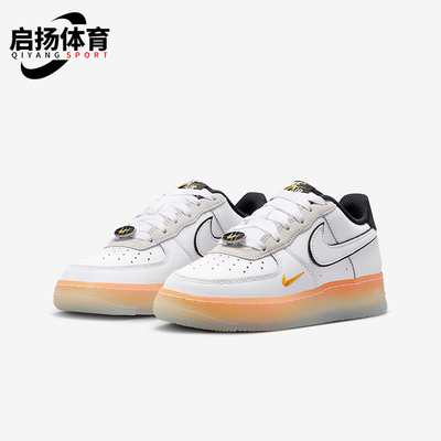 Nike/耐克正品Air Force 1 GS女子大童耐磨透气运动鞋IQ0205-100