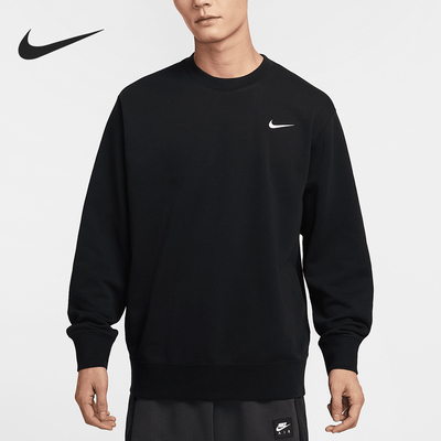 Nike/耐克正品TEAM CLUB男士宽松保暖休闲圆领卫衣IB8825-010