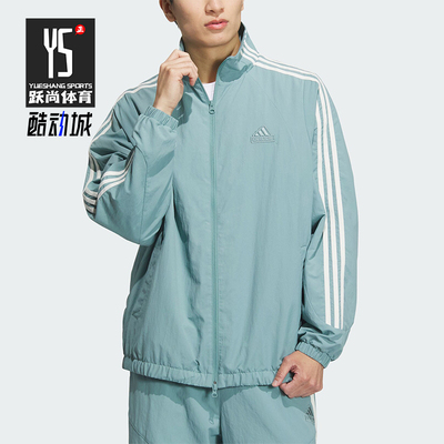 阿迪达斯男女同款时尚梭织外套