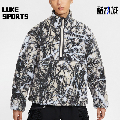 耐克男士时尚印花宽松休闲卫衣