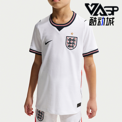 Nike/耐克正品2026夏季大童舒适运动训练透气足球T恤IB5111-100