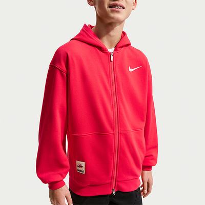 Nike/耐克正品2026春季款大童连帽印花经典针织外套IV4751-657
