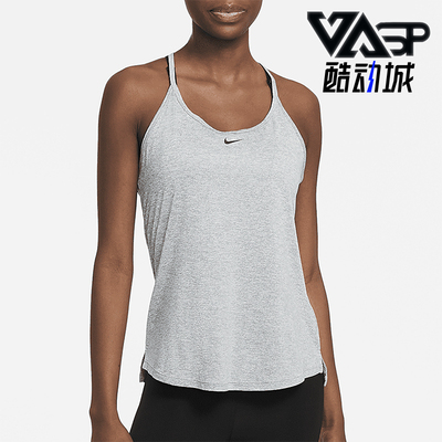 Nike/耐克正品Dri-FIT女士透气圆领宽松吊带背心T恤DD4941-073