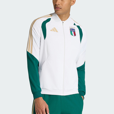 Adidas/阿迪达斯正品FIGC PRE JKT男士梭织经典夹克外套JZ9370