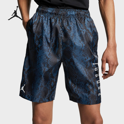 Nike/耐克正品JORDAN运动男子休闲松紧花纹短裤CI0313-414