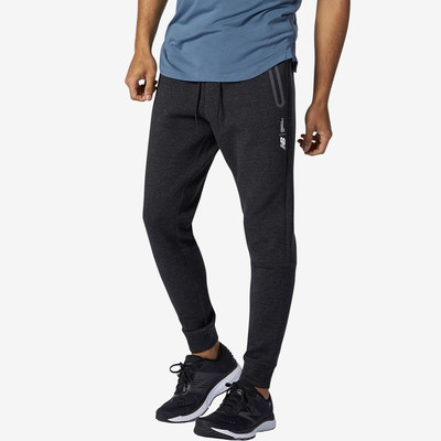 New Balance新百伦正品卫裤男健身束脚印花运动长裤MP11143-BKH