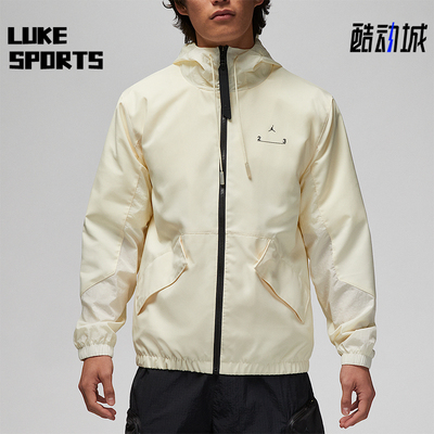 Nike/耐克正品JORDAN男士拉链宽松透气夹克外套DX9640-113