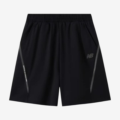 New Balance新百伦正品凉感儿童UPF50+舒适五分短裤7VG25053-BK