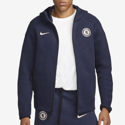 Nike耐克正品男子足球连帽拉链休闲运动卫衣/套头衫FN8457-451