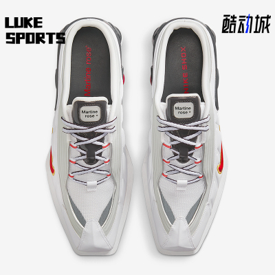 Nike/耐克正品ShoxMR4新款女白红色街头经典穆勒凉鞋IM5420-100