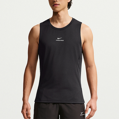 Nike/耐克正品Dri-FIT男士舒适柔软圆领透气背心T恤IF2806-010