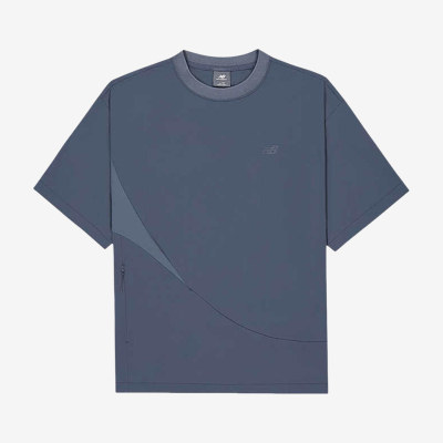 New Balance新百伦正品男超宽松凉感圆领梭织短袖T恤MT61I2UH-SHU