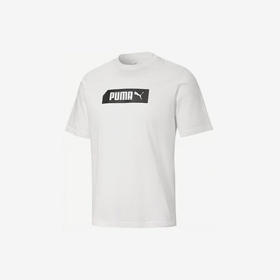Puma/彪马正品男士字母印花圆领美式复古短袖T恤583864-52