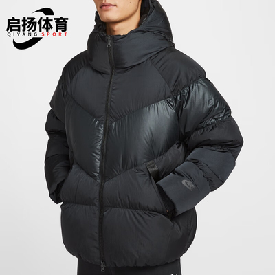 Nike/耐克正品2025冬季款男士日常连帽套头运动羽绒服IB2961-010