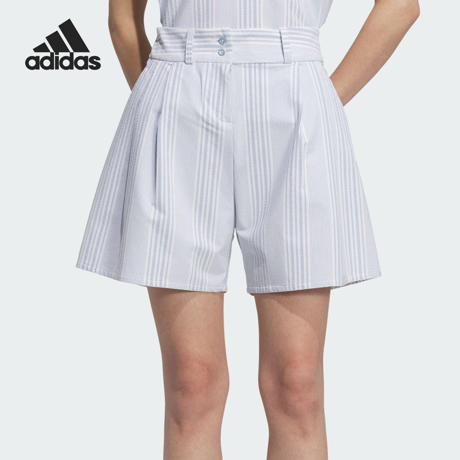 Adidas/阿迪达斯官方正品当季女士经典高尔夫运动短裤JF4576