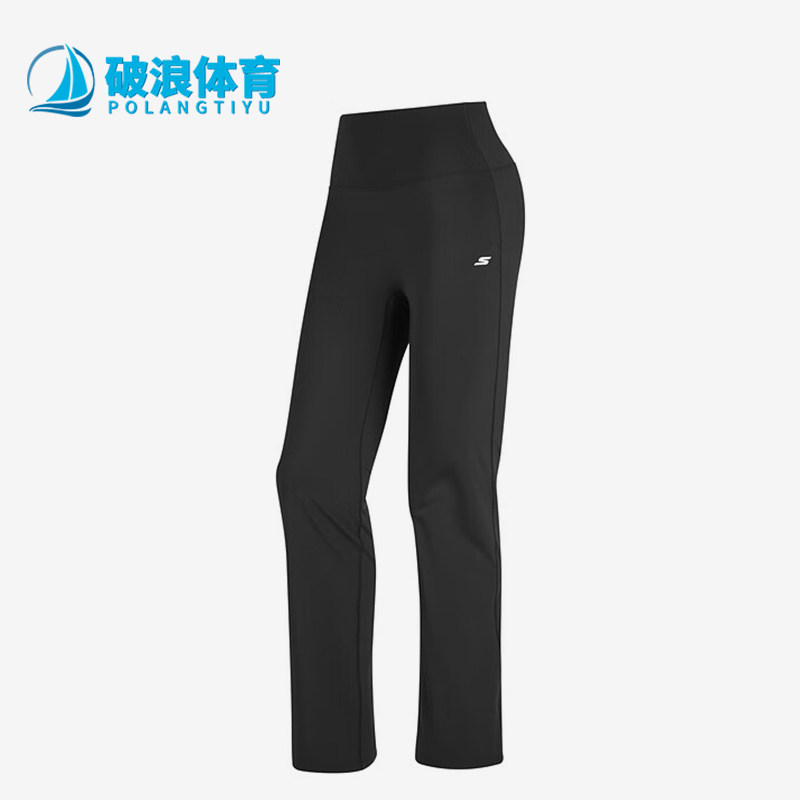Skechers/斯凯奇正品时尚新款女士宽松透气紧身休闲瑜伽运动长裤