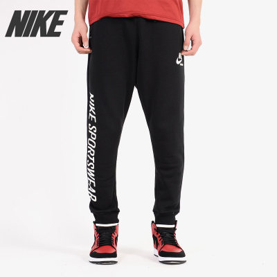 Nike/耐克正品男子跑步训练健身针织加绒保暖收腿运动长裤 AJ7932