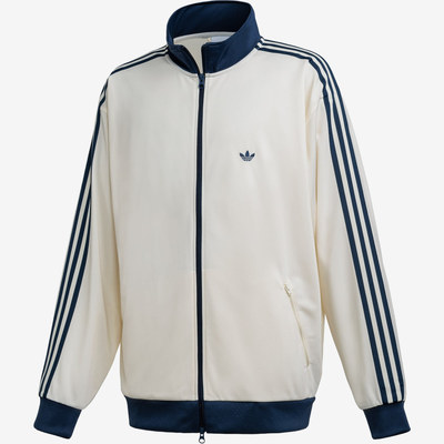 Adidas阿迪达斯正品BB Track Top男女同款条纹立领宽松夹克KC3335
