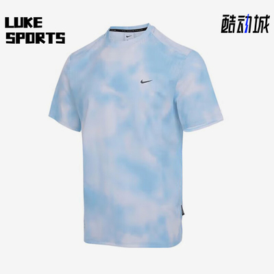 Nike/耐克正品2025夏季款男士套头圆领经典宽松短袖HJ4149-422