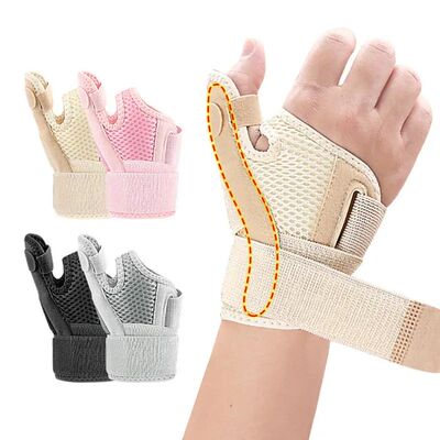 Flexible Splint Wrist Thumb Support Brace for Tendonitis Art