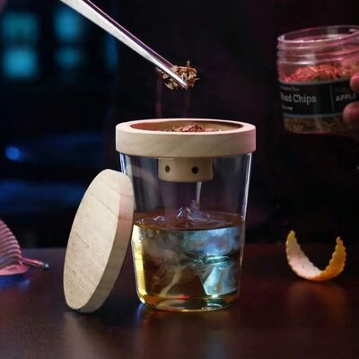 5 Flavors Natural Wood Chips For Cocktail Smoking, Including