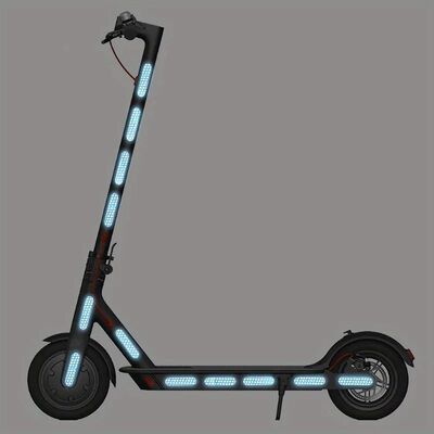 Night Safety Reflective Warning Stickers – Fit Ninebot G30,