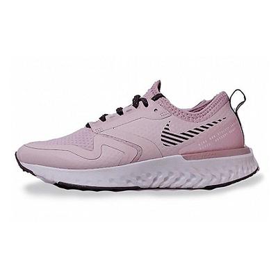 Nike Odyssey React 2 Shield 时尚 低帮 跑步鞋 女款 樱花粉