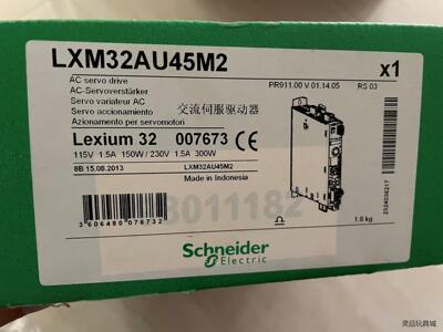施耐德伺服驱动LXM32AU45M2，非全新。已经上电，成色议价商品